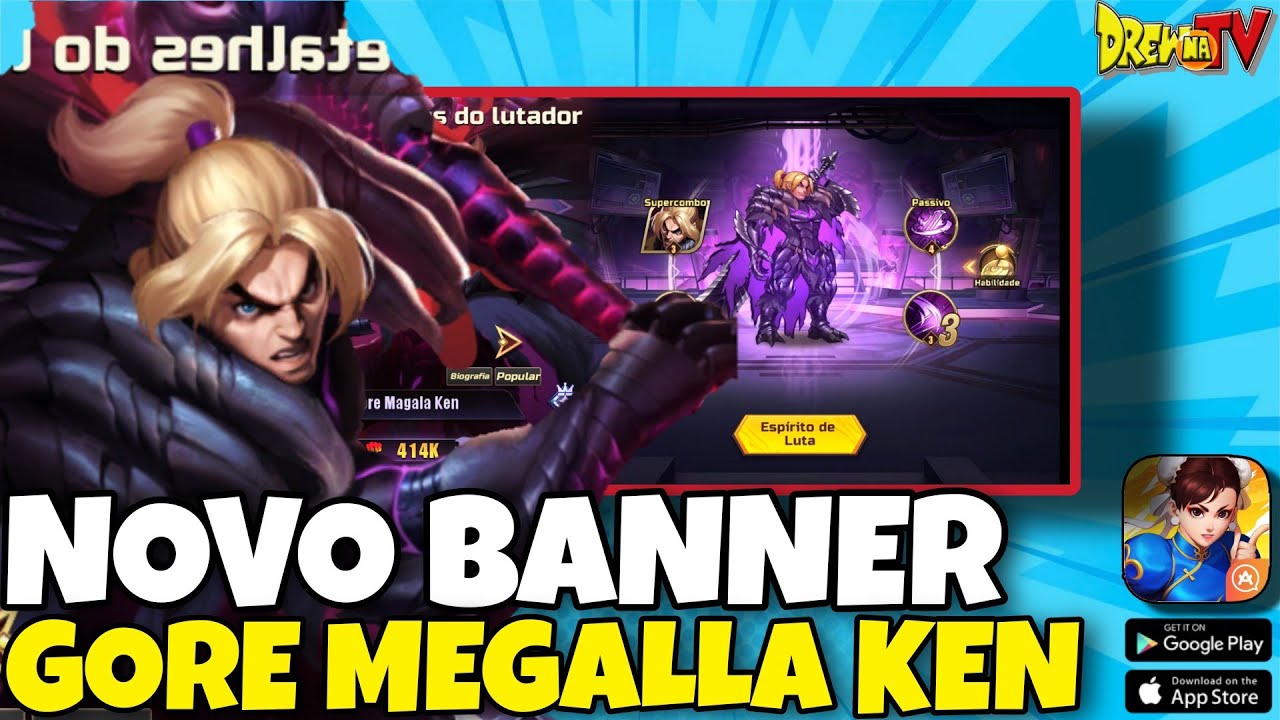 💎CHEGOU O BANNER DE GORE MEGALLA KEN A COLLAB COM DEMON HUNTER - STREET ...