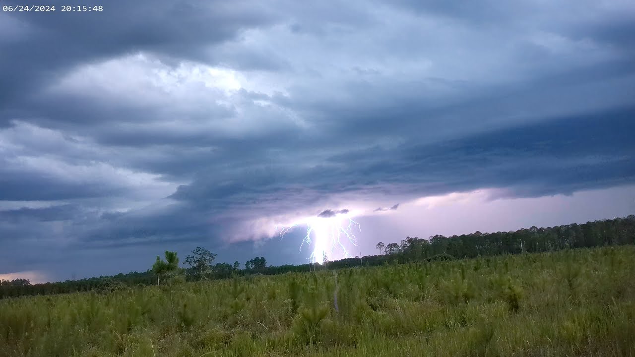 First Coast Storm Tracking - Evening Thunderstorm Brings INTENSE ...
