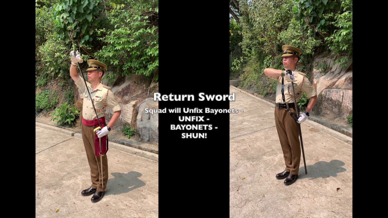 Sword Drill Lesson 2 - Return Swords - YouTube