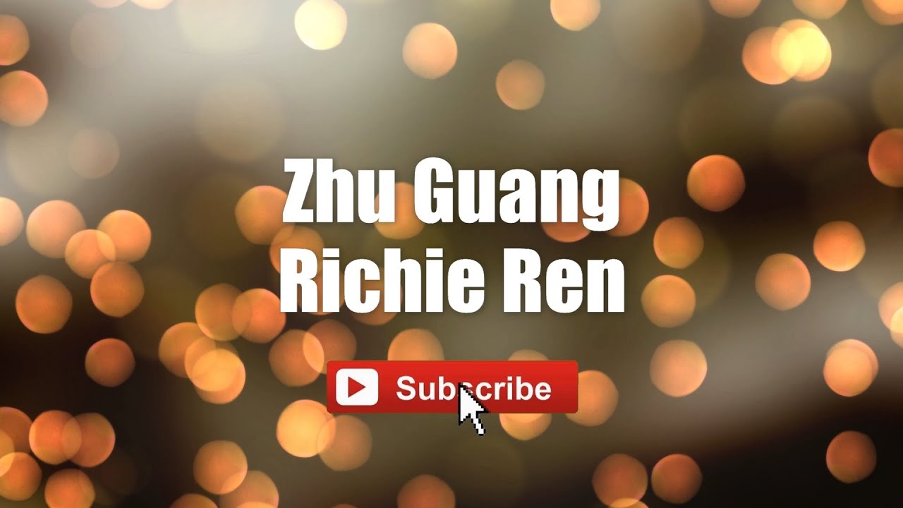 Richie Ren - Zhu Guang - YouTube