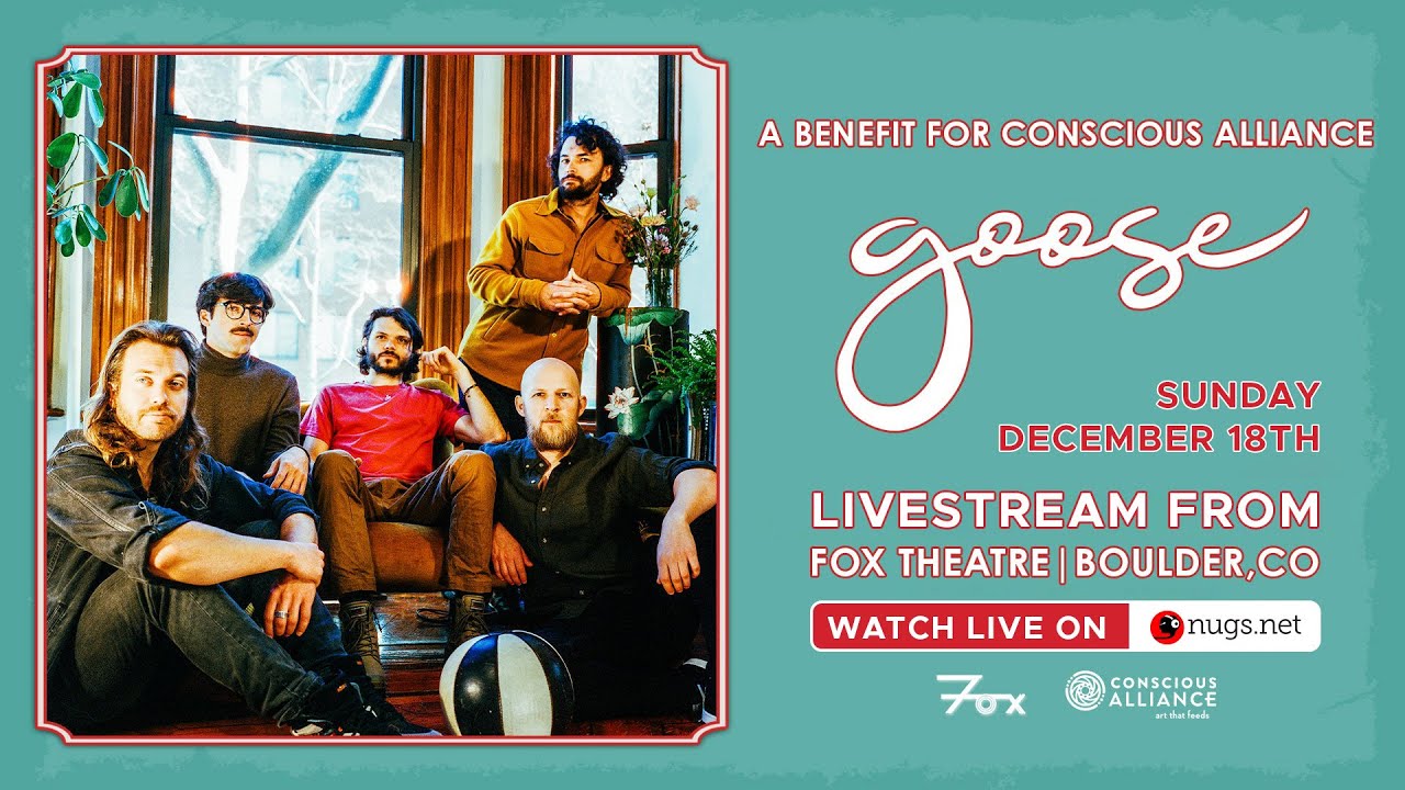 Goose 12/18/2022 Fox Theatre, Boulder, CO - YouTube