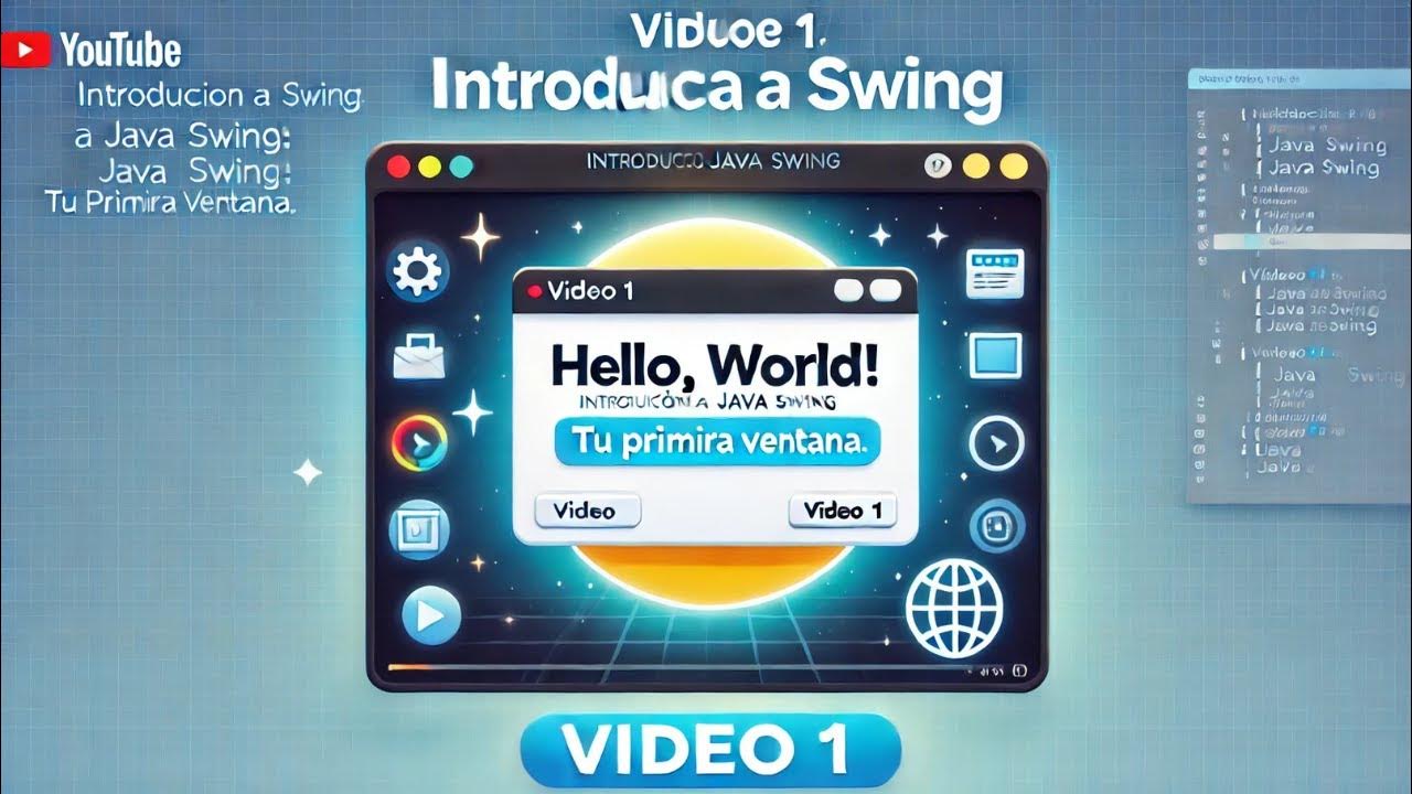 Video 1: Introducción a Java Swing: Tu primera ventana - YouTube