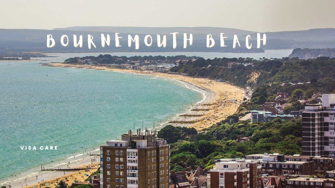 Unlock the beauty of Bournemouth Beach in mesmerizing 4k - YouTube