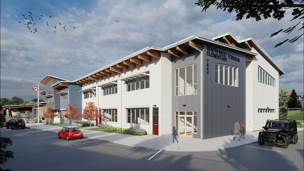 Southwest Yorkson Elementary | Station One Architects - YouTube