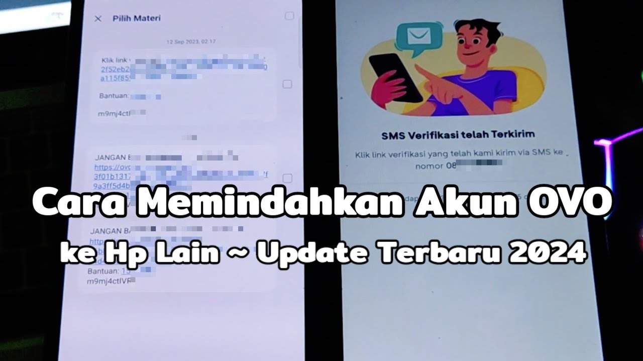 Cara Memindahkan Akun OVO ke Hp Lain ~ Update Terbaru 2024 - YouTube
