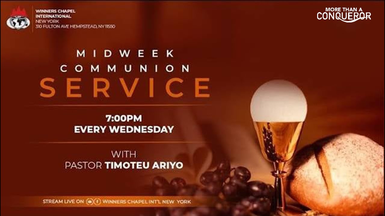 MID-WEEK COMMUNION SERVICE | 11.09.2022 | WINNERS CHAPEL NEW YORK - YouTube