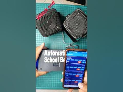 Automatic school bell - YouTube