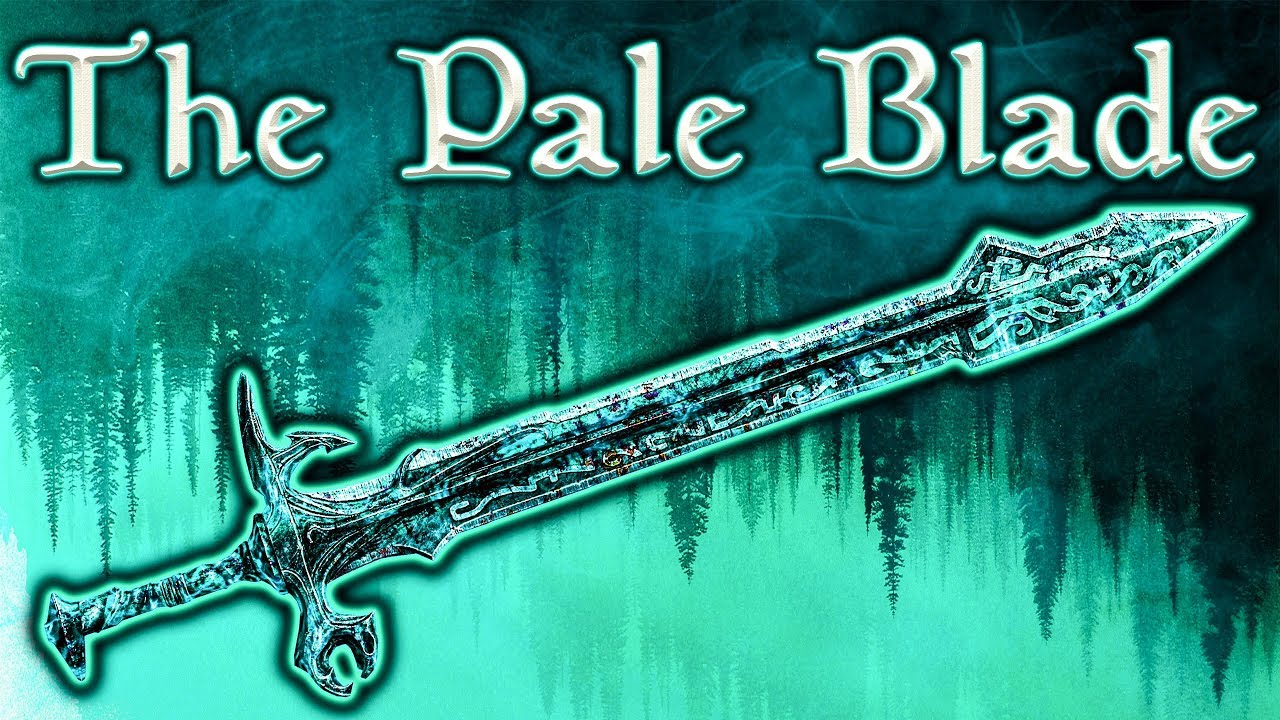 Skyrim SE - The Pale Blade - Unique Sword Guide - YouTube