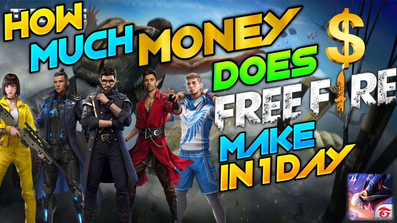HOW MUCH MONEY DOES FREE FIRE MAKE IN ONE DAY. Free Fire One Day ...