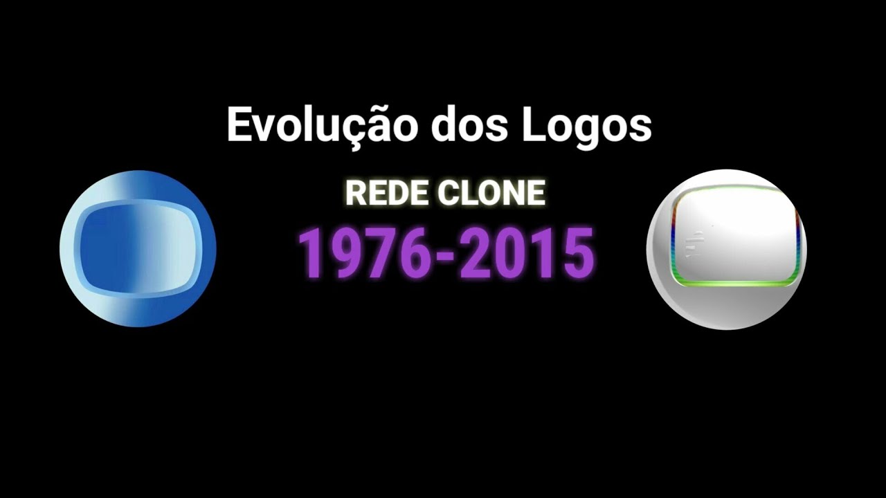 Rede Clone: Evolução do logo 1976-2015 - YouTube