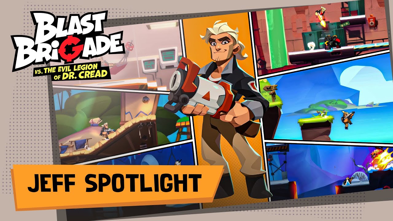 Blast Brigade — Character Spotlight: Jeff - YouTube
