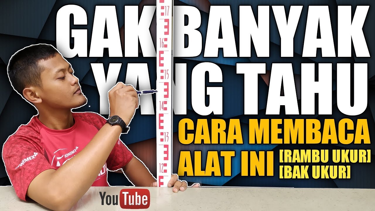 CARA MEMBACA RAMBU UKUR DENGAN BENAR | ANAK TEKNIK - YouTube