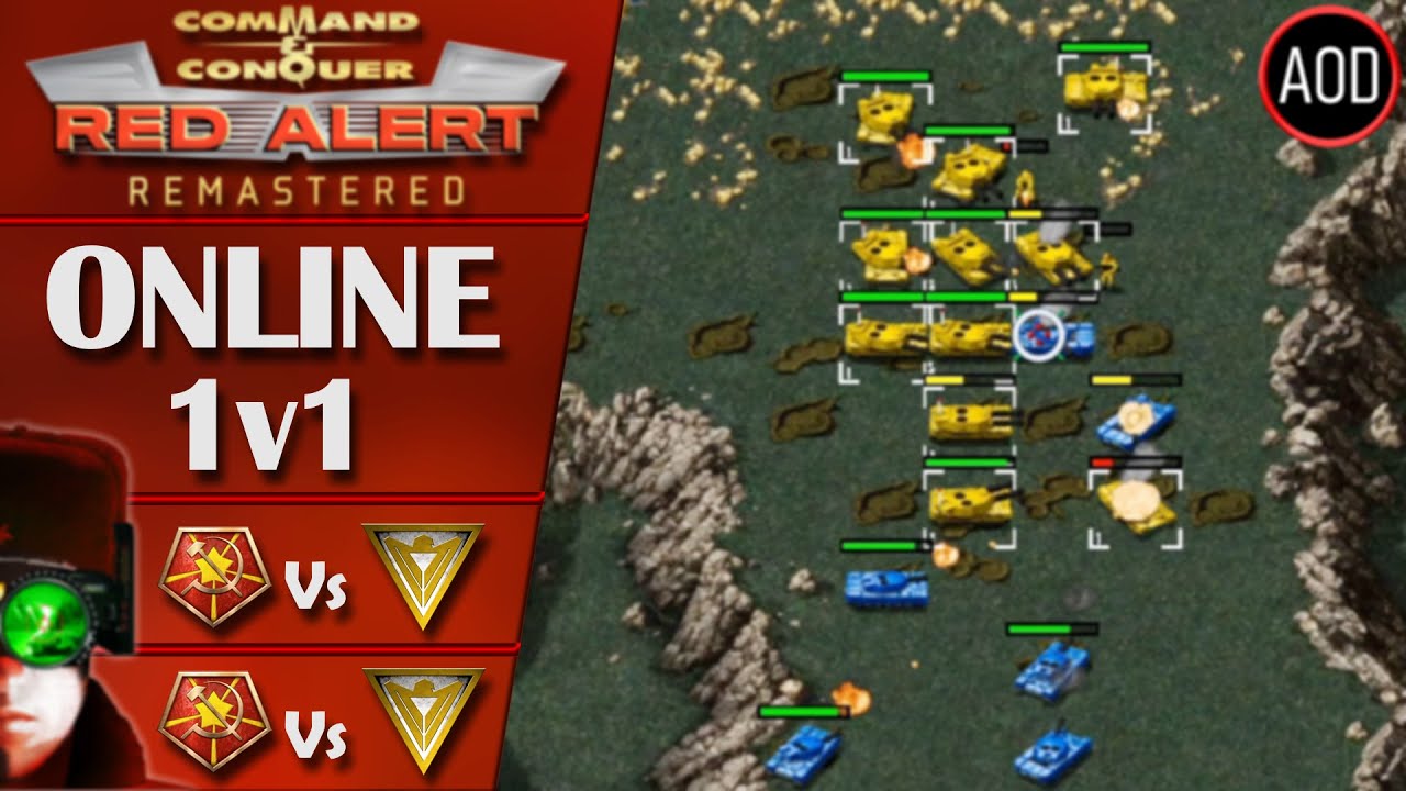 Command and Conquer Remastered: Red Alert - 1v1 Online Multiplayer ...