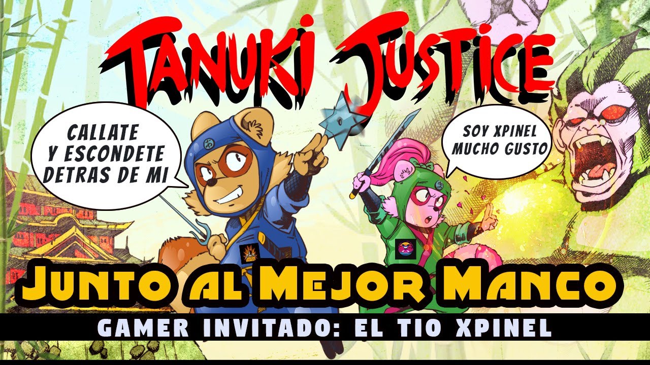 Tanuki Justice (Retro Style) en co-op con el tio @xpinel - YouTube