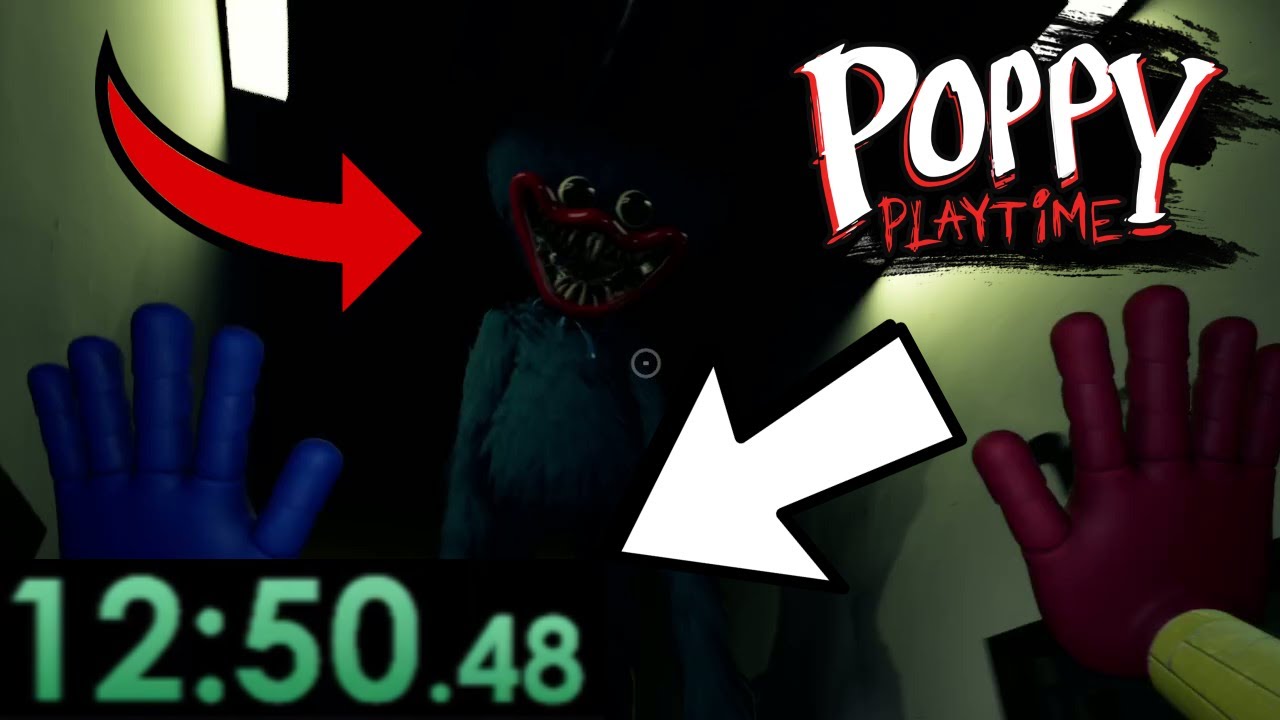 I Tried SPEED RUNNING Poppy Playtime... - YouTube