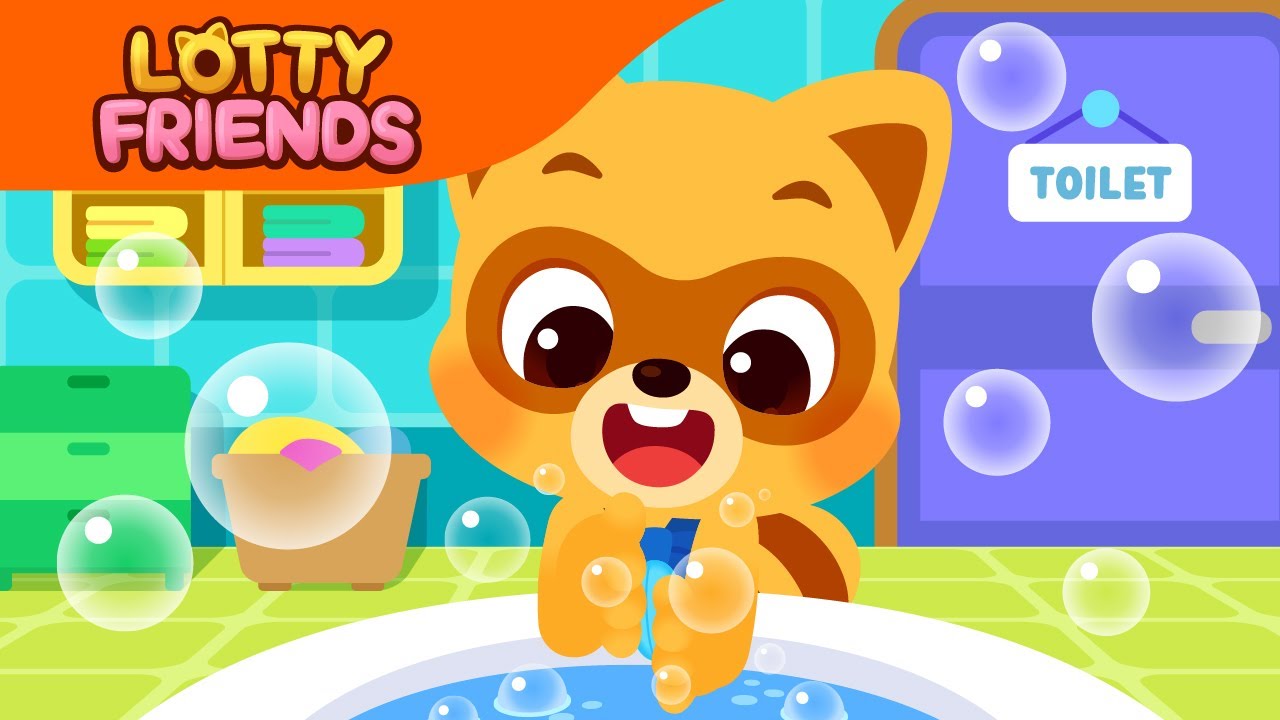 Let’s Wash Our Hands 🧼| Sing Along | Kid's Songs | Healthy Hygiene ...