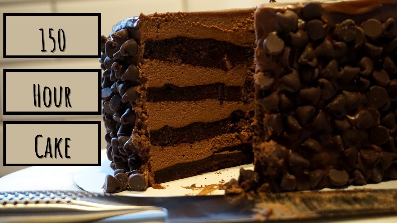The 150-Hour Chocolate Cake - YouTube