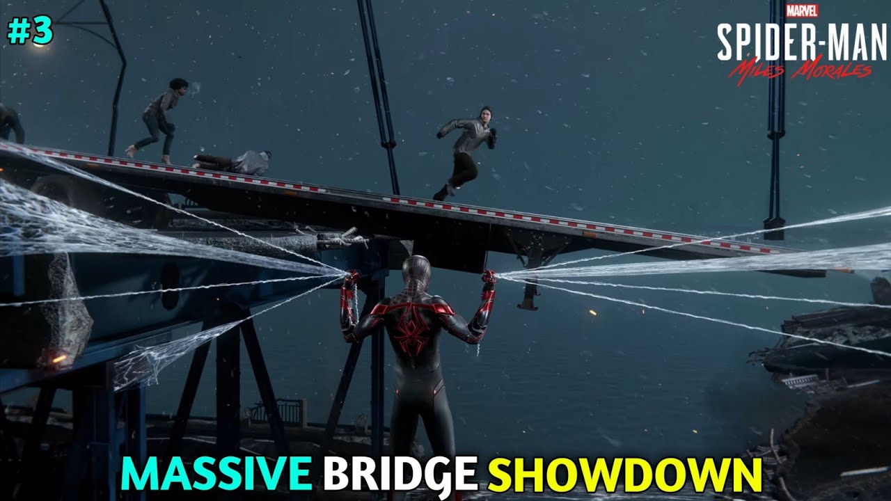 Spider-Man Miles Morales - Massive Bridge is Showdown| #3 - YouTube