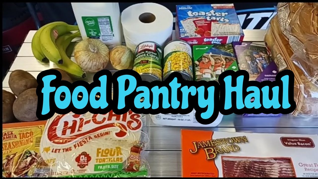 Food Pantry Haul / Food Bank / Friend Mail / Cooking A Dinner For Glen ...