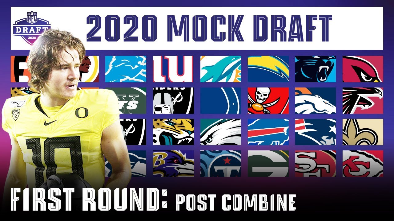 FULL 2020 First Round NFL Mock Draft: Post Scouting Combine - YouTube