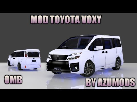 MOD TOYOTA VOXY BUSSID FREE BY AZUMODS - YouTube