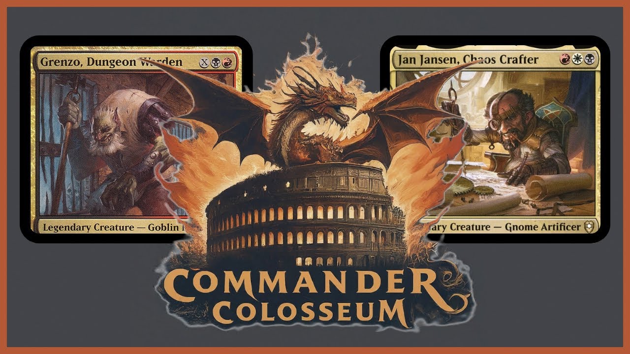 MTG 1 v 1 Commander Gameplay - Grenzo Dungeon Warden vs Jan Jansen ...