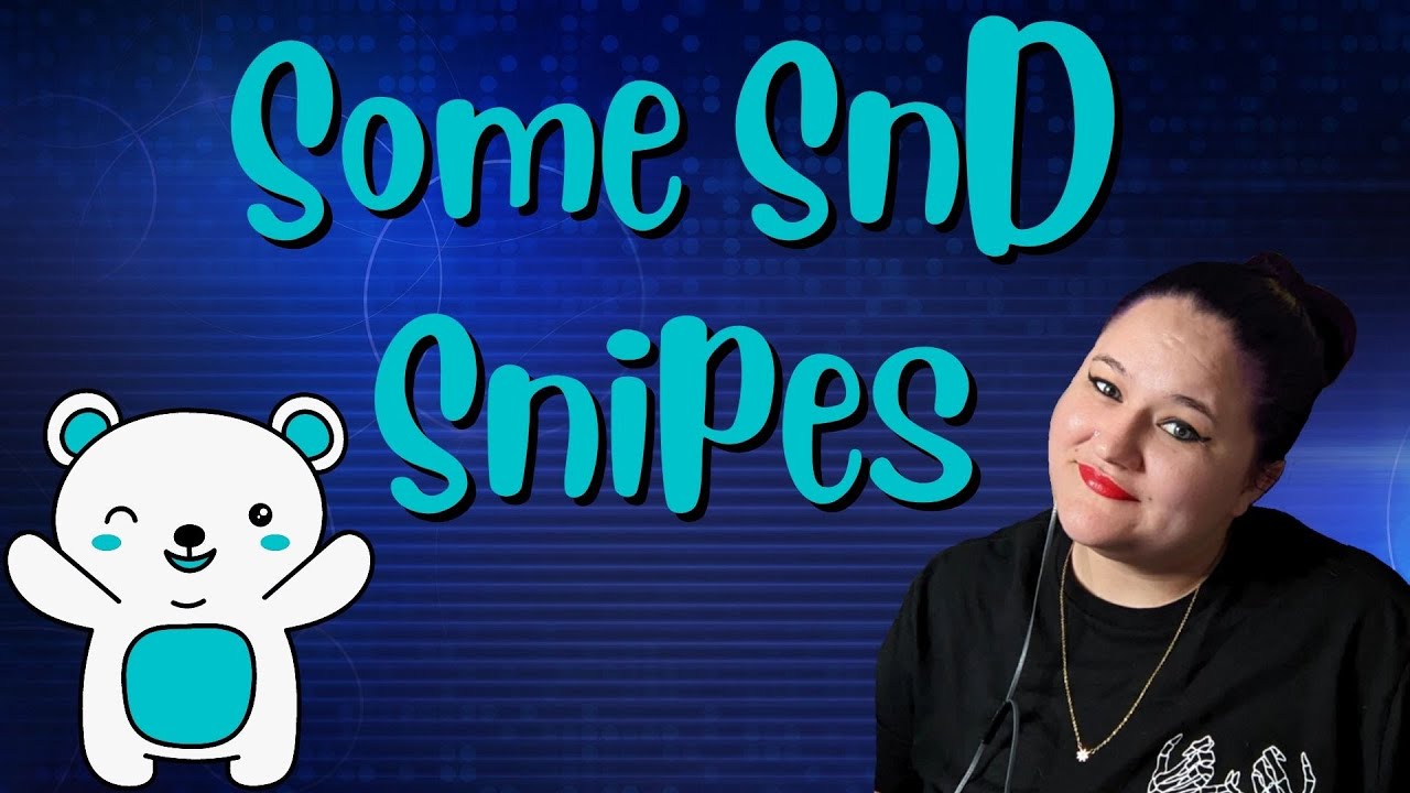 Some SnD Snipes - YouTube