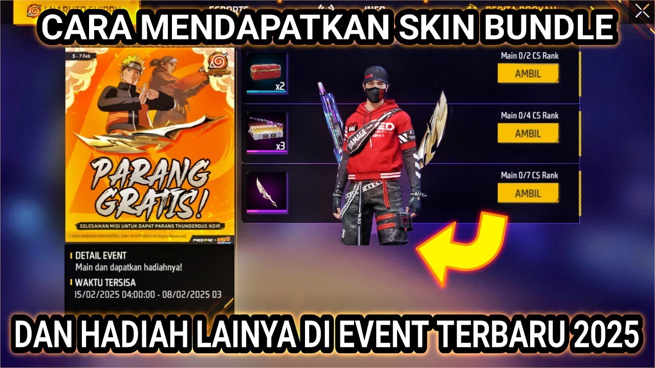 CARA MENDAPATKAN SKIN BUNDLE, SKIN WEAPON DAN HADIAHLAINYA DI EVENT ...