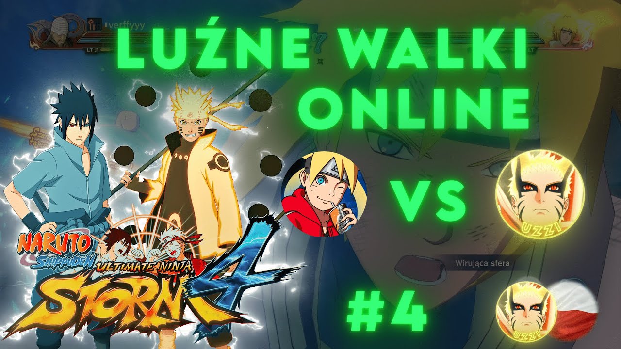 Naruto Shippuden Ultimate Ninja Storm 4 - Verffy vs Uzzi - LUŹNE WALKI ...