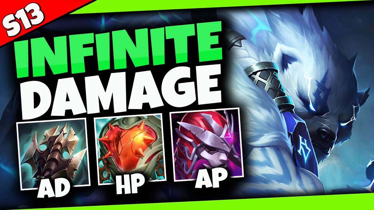 THE VOLIBEAR BUILD THAT NEVER STOPS SCALING! | Season 13 League of ...