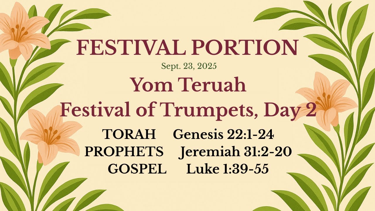 Torah Portion: Yom Teruah II | Genesis 22:1–24 | The Call of the Shofar ...