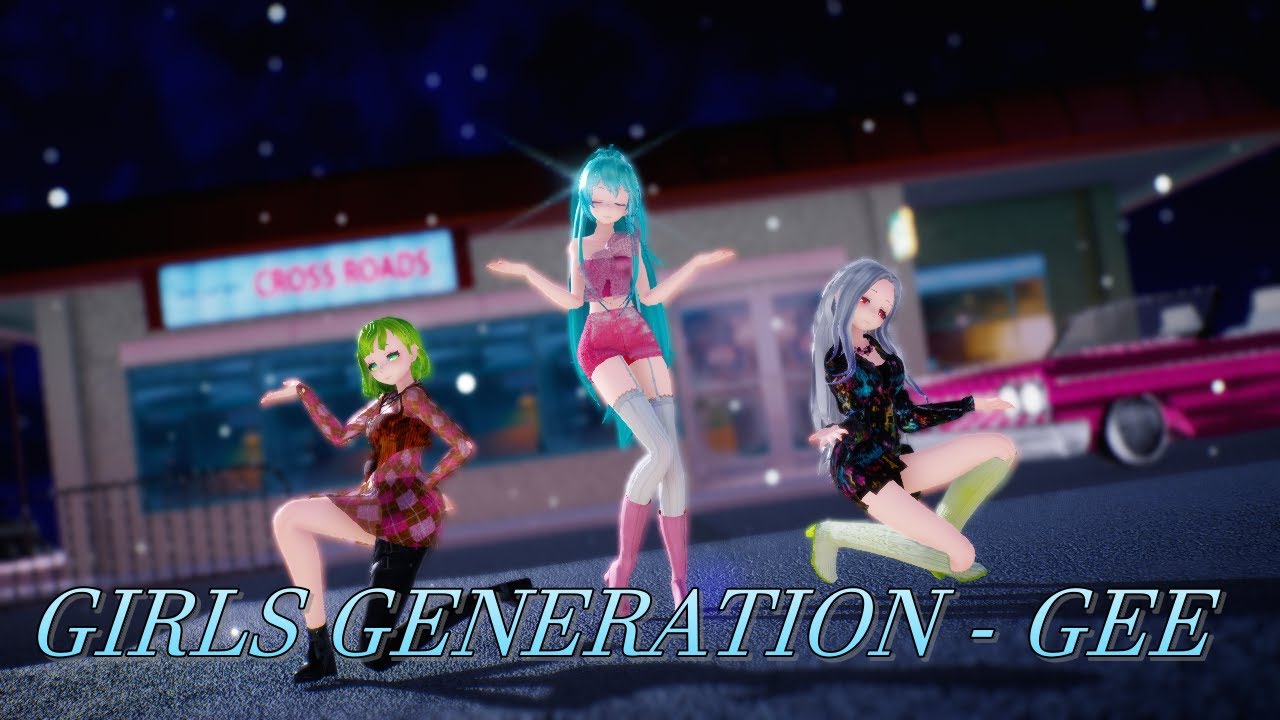[MMD]GIRLS GENERATION - GEE [JP VER](Collaboration with Cookiemilk )(2K ...