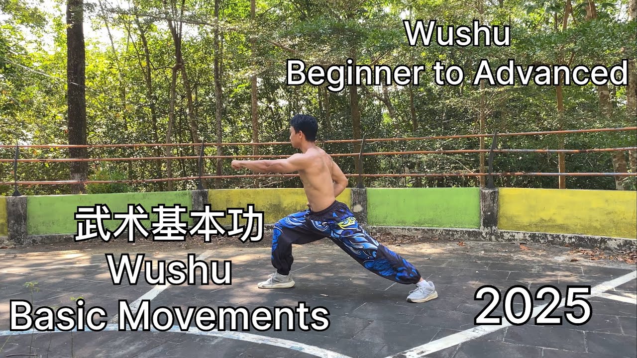 Wushu Basic Movements - Beginner Training - YouTube