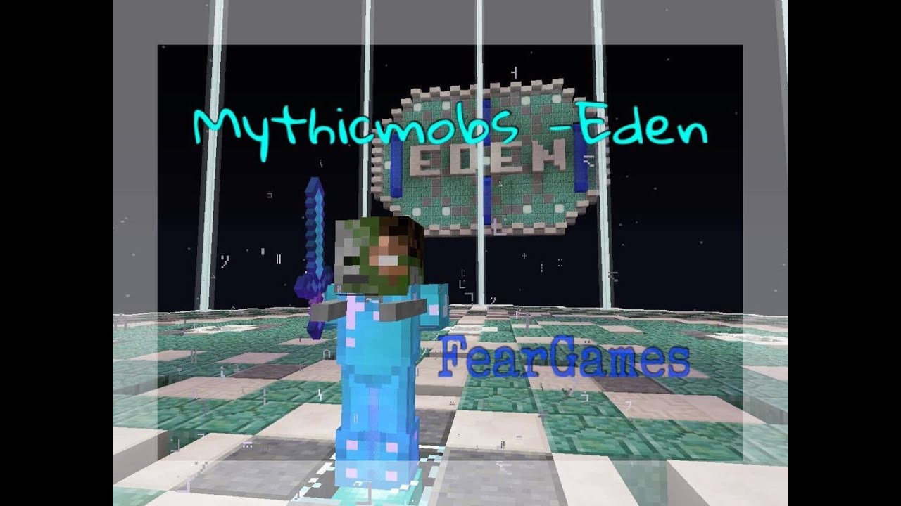 Mythicmobs - Full dungeon walkthrough + Eden boss fight - YouTube