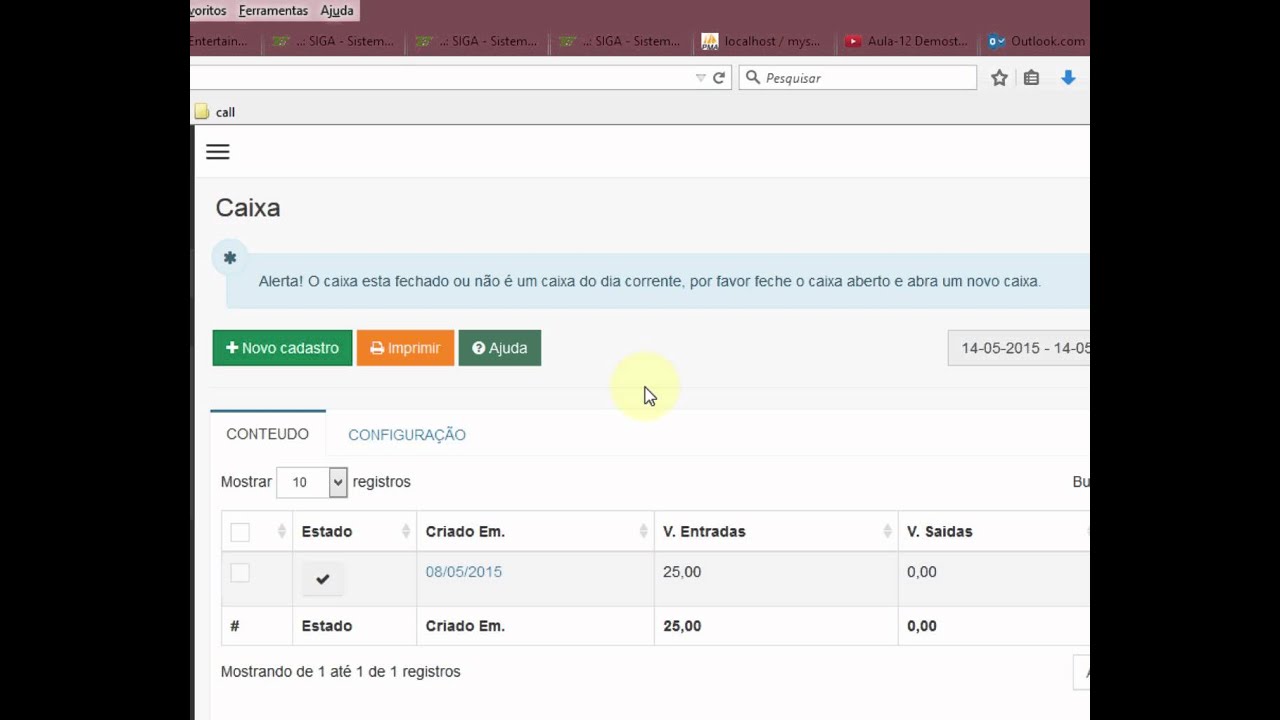 Aula-01 Demonstração do sistema SIGA. - YouTube
