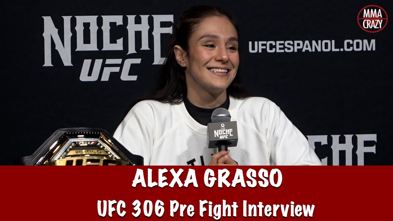 Alexa Grasso reacts to witnessing Sean O’Malley & Merab Dvalishvili ...