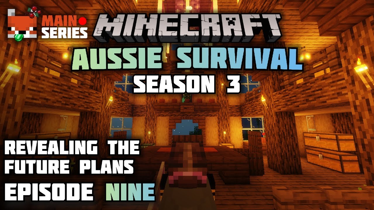 Revealing the Future Plans | Minecraft Aussie Survival 3 | EP9 - YouTube