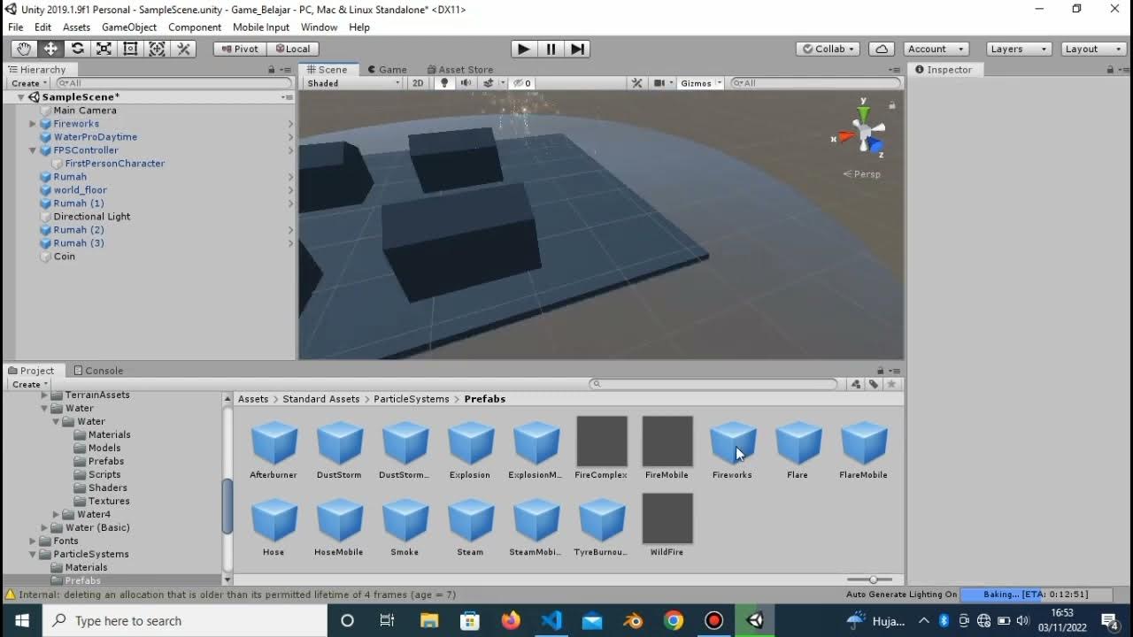 Unity - Membuat Game Sederhana || UTS Game Development - YouTube