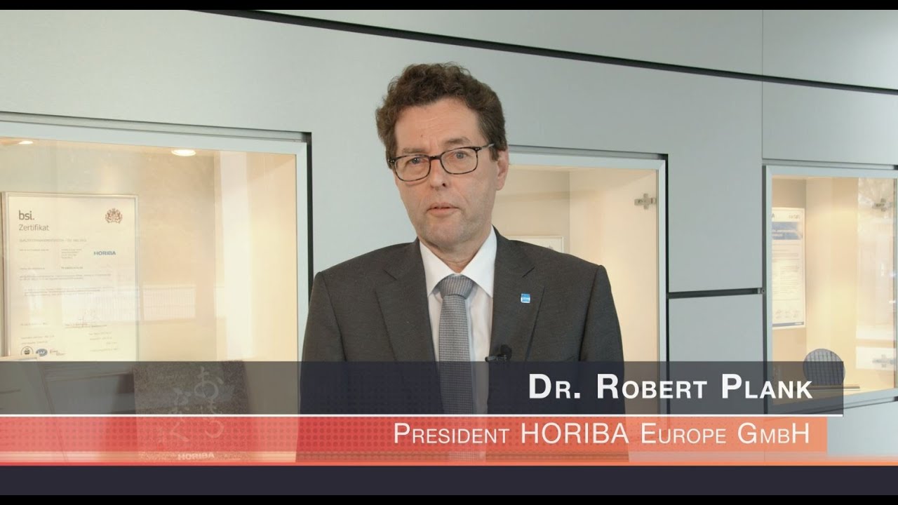 Video Message Dr. Robert Plank - HORIBA Europe (2021) - YouTube