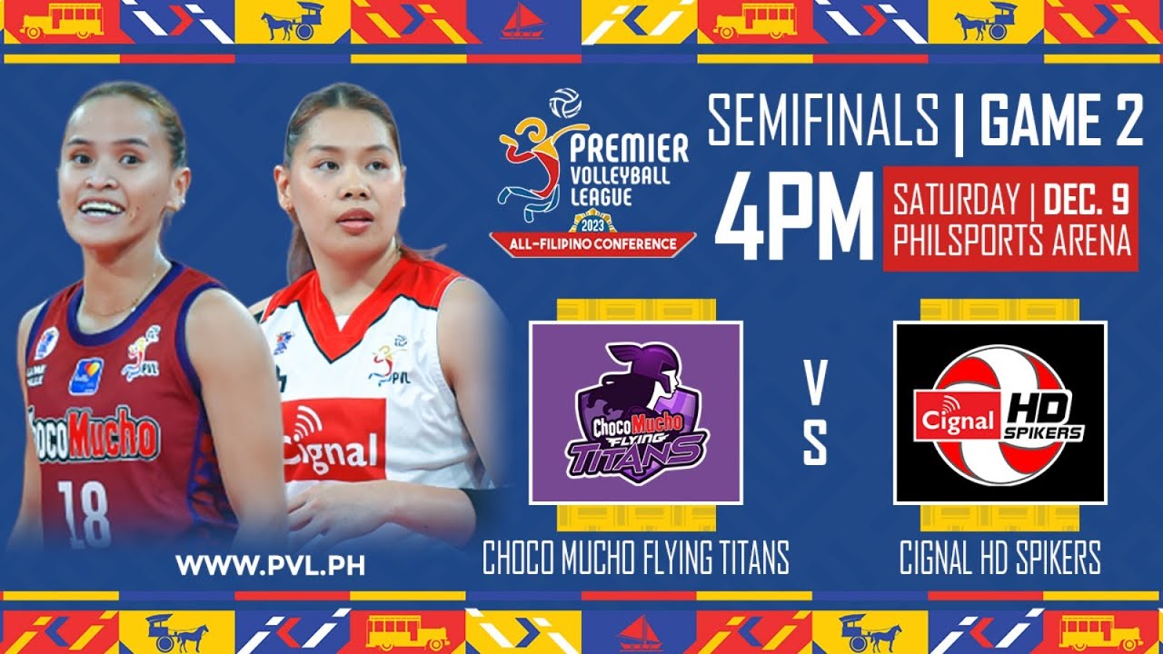 CMF vs. CHD | Game 2 | BO3 | Semifinals | 2023 PVL All-Filipino ...