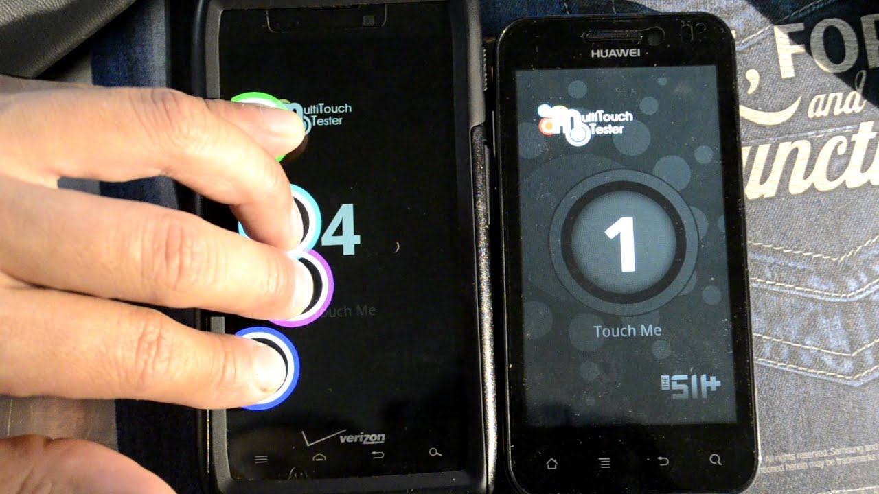 CricketUsers.com - Cricket Huawei Mercury M886 - Multitouch Test - YouTube