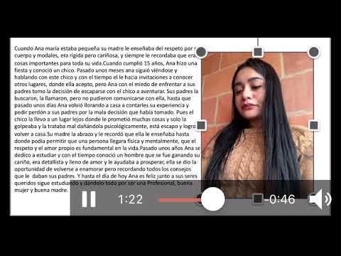 Historia narrada , teatro unad - YouTube