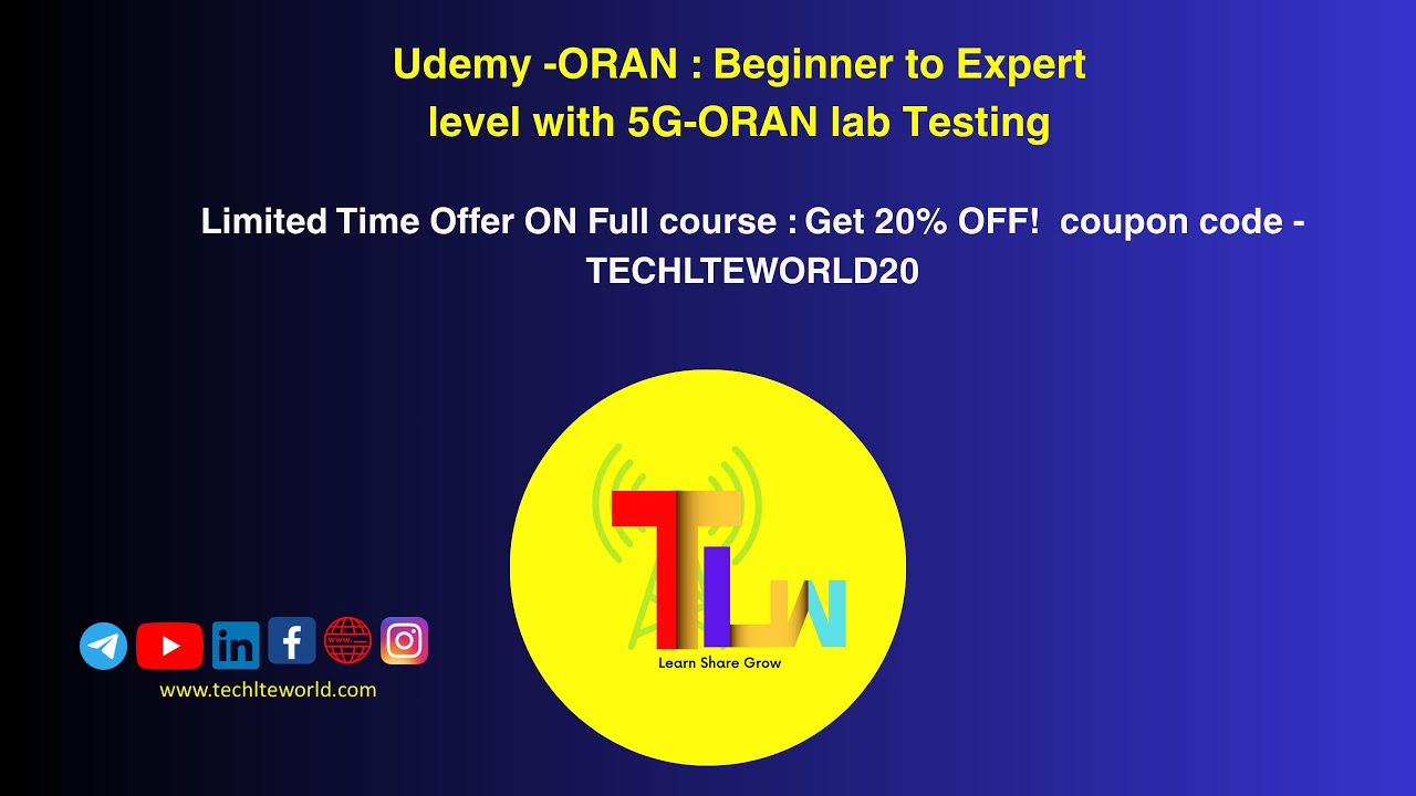 High level Oran architecture and interfaces | Udemy Course | - YouTube