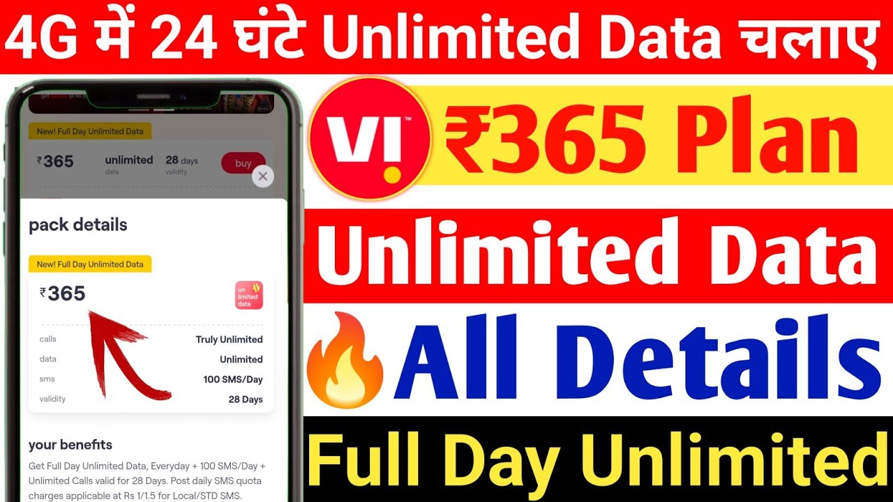 Vi New Unlimited 4G Plans: Availability, Benefits & Hidden Details! Vi ...