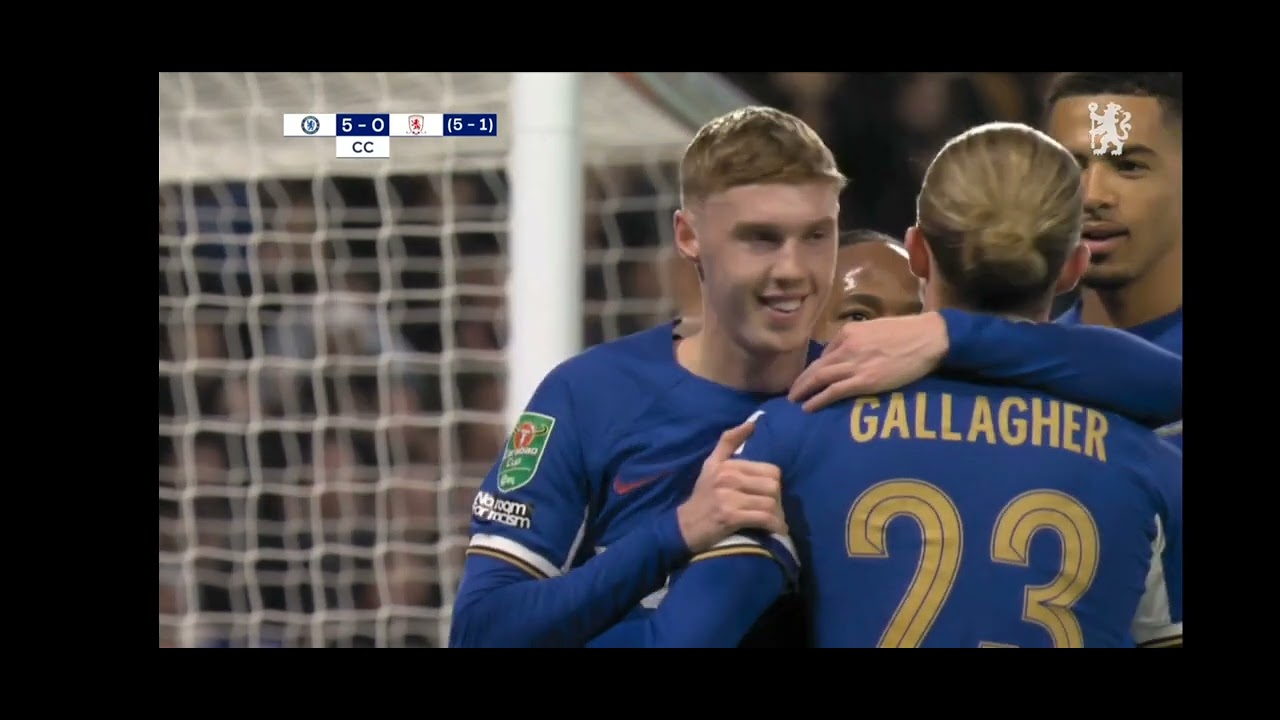 CHELSEA VS MIDDLESBROUGH highlights - YouTube
