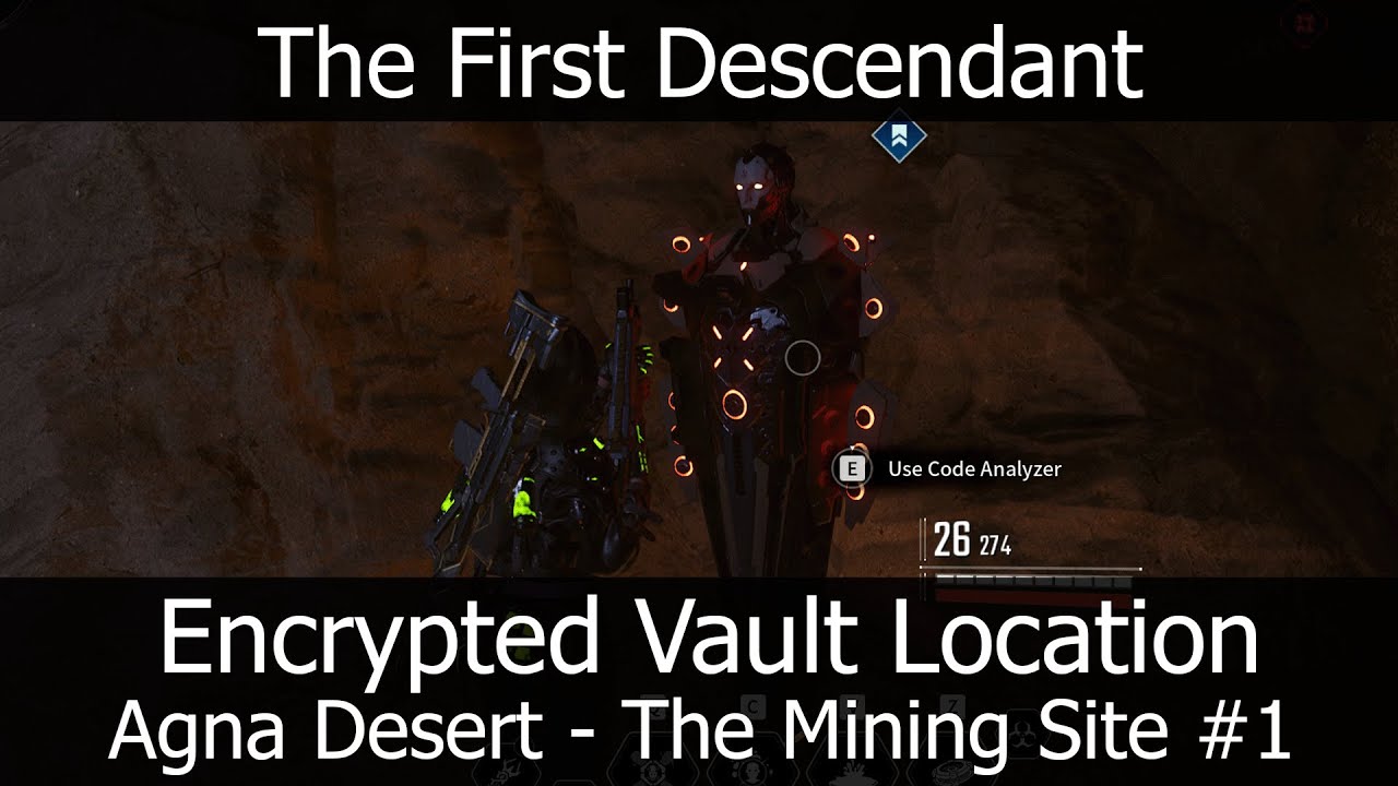 The First Descendant Encrypted Vault Location - Agna Desert - The ...