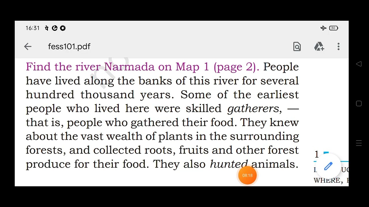 NCERT 6 OUR PAST 1 CH 1 PART 1 - YouTube