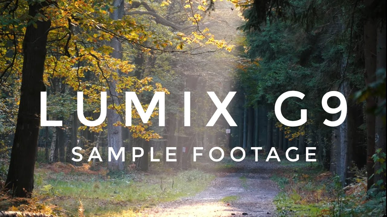 First footage with my LUMIX G9 (4K)