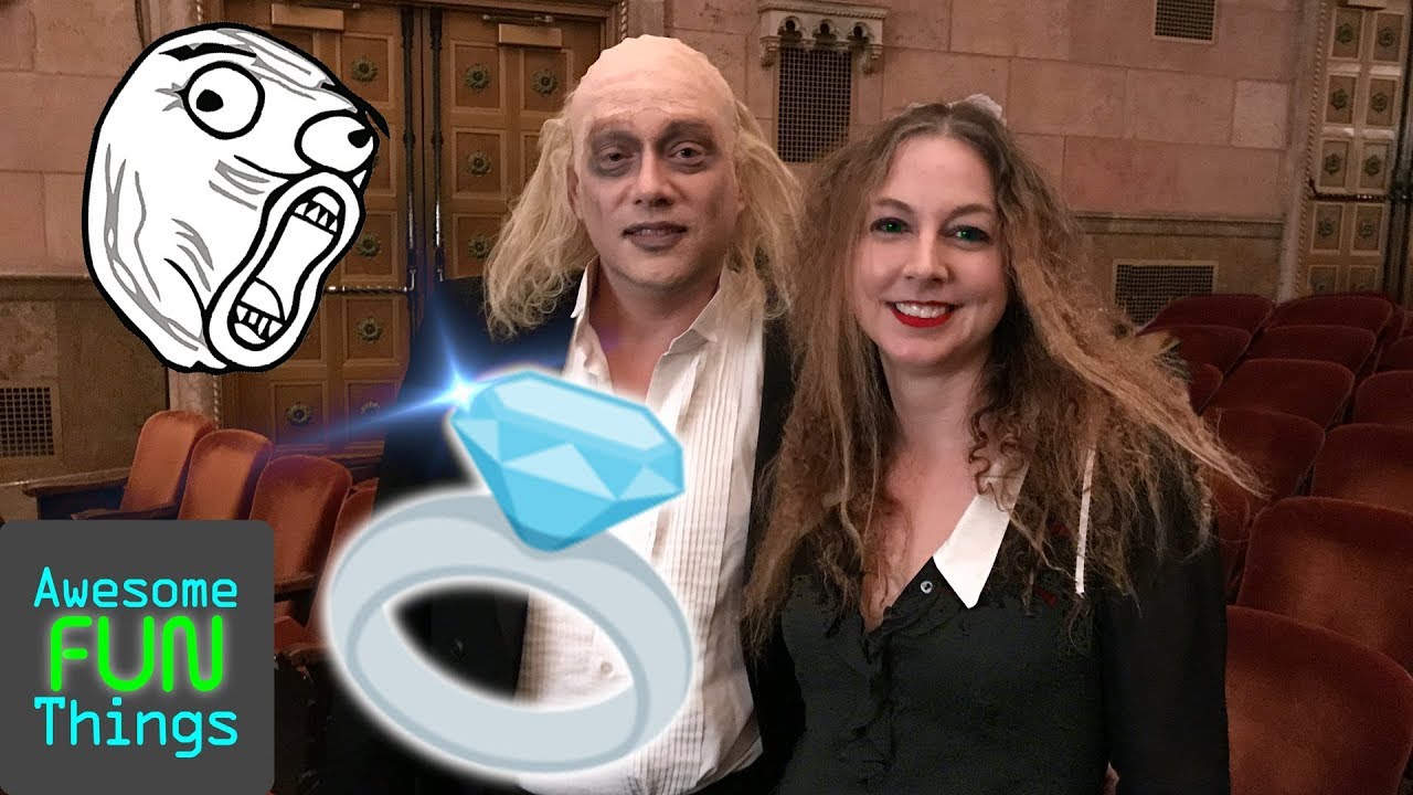 Rocky Horror Marriage Proposal - YouTube