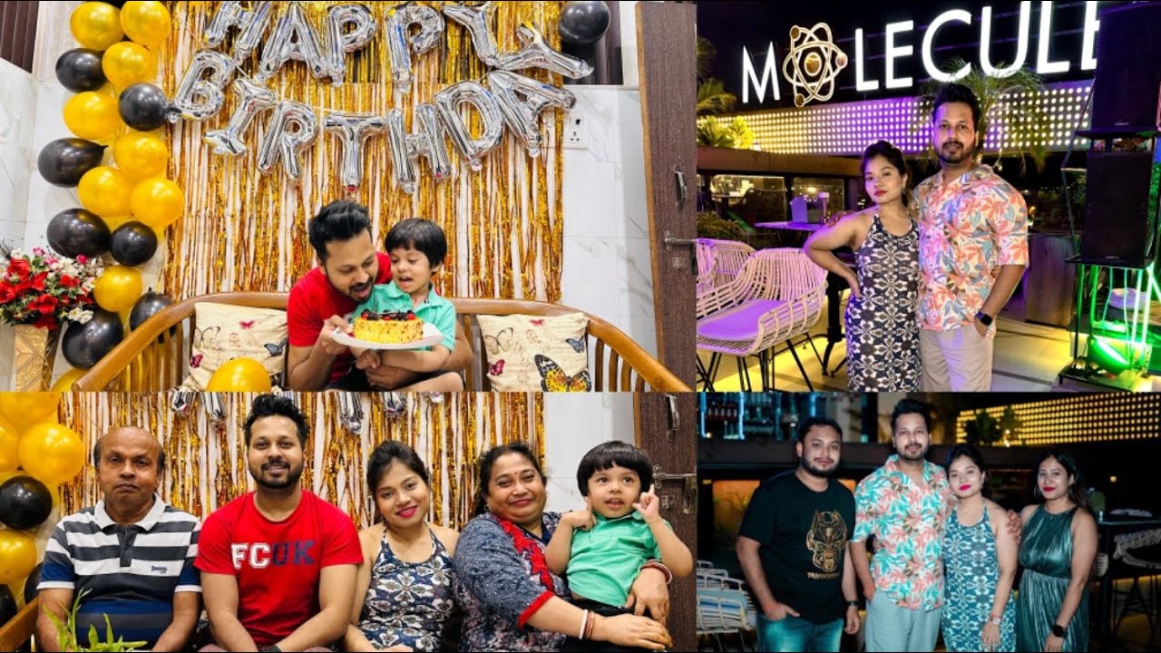 Birthday Celebration at Molecule Air Bar Agra | Best Rooftop Cafe in ...